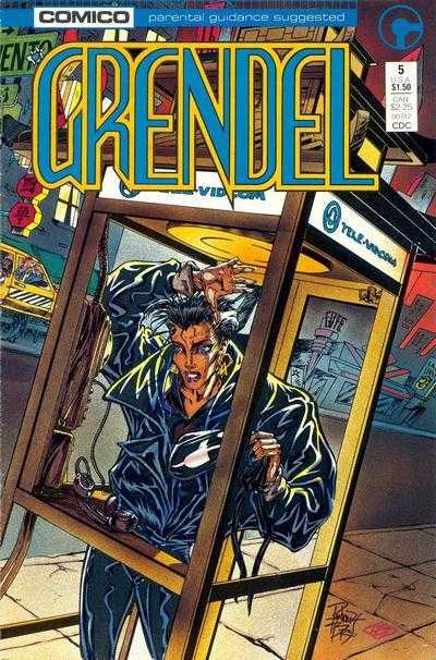 Cover to “Grendel” #5, Arnold and Jacob Pander, 1986 | Eric Robert ...