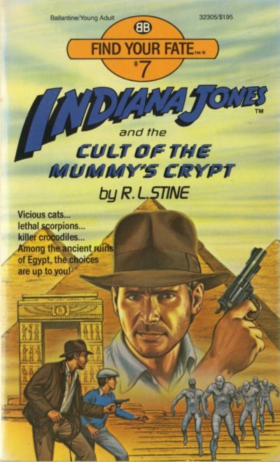 Throwback Thursday: the Indiana Jones “Find Your Fate Adventure” books ...