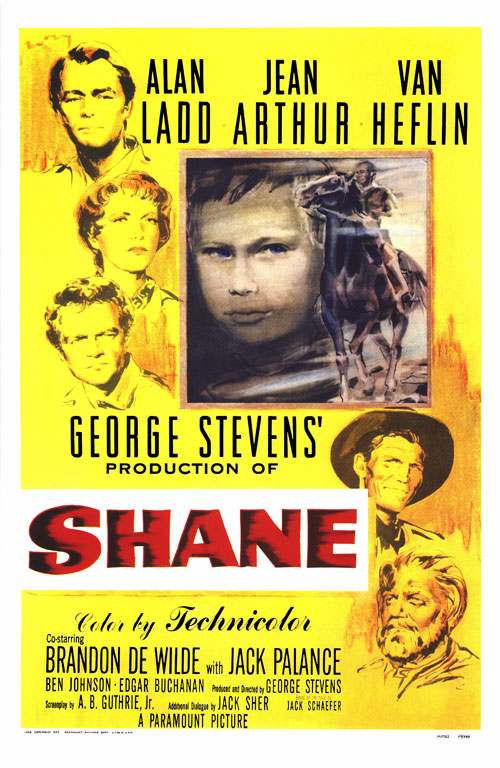 Poster for “Shane” (1953) | Eric Robert Nolan, Author
