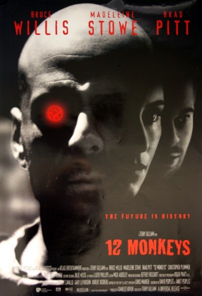 Poster for “12 Monkeys” (1995) | Eric Robert Nolan, Author