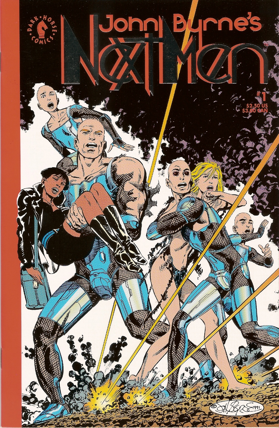 Cover to “Next Men” #1, John Byrne, 1992 | Eric Robert Nolan, Author