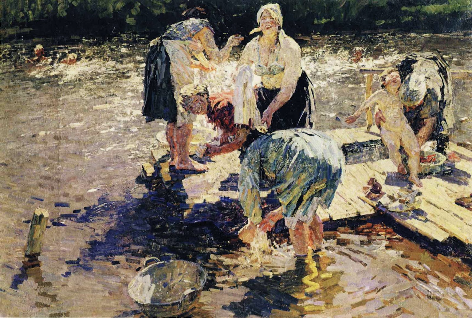 “Laundresses,” Alexei and Sergei Tkachev, circa 1956 | Eric Robert ...