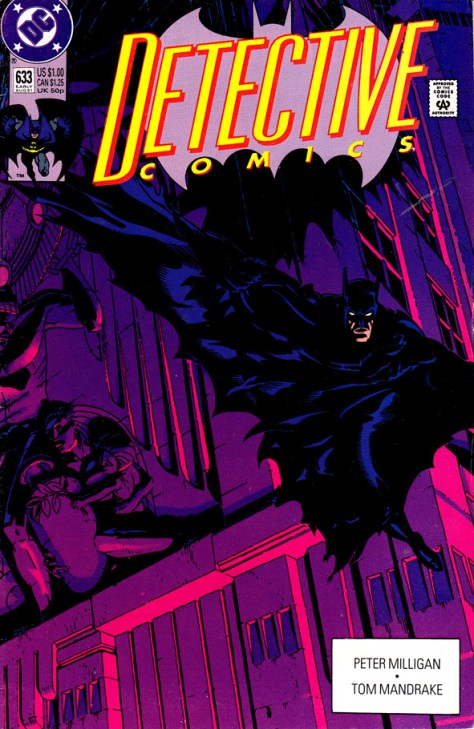 Cover to “Detective Comics” #633, Michael Golden, 1991 | Eric Robert Nolan, Author