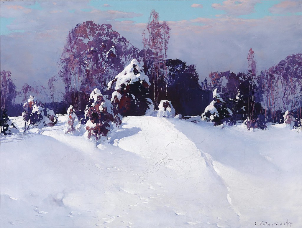 “A Winter’s Afternoon,” Stepan Kolesnikov | Eric Robert Nolan, Author