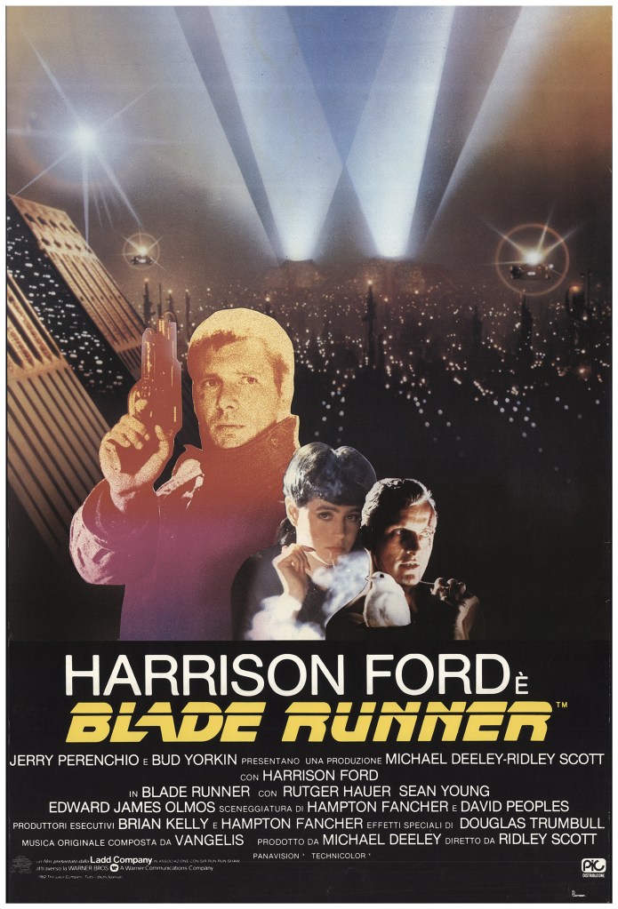 Italian Poster for “Blade Runner” (1982) | Eric Robert Nolan, Author