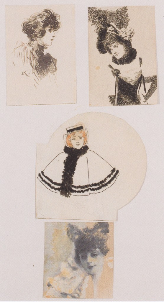 Illustration designs for the magazine “Wiener Mode,” Koloman Moser ...