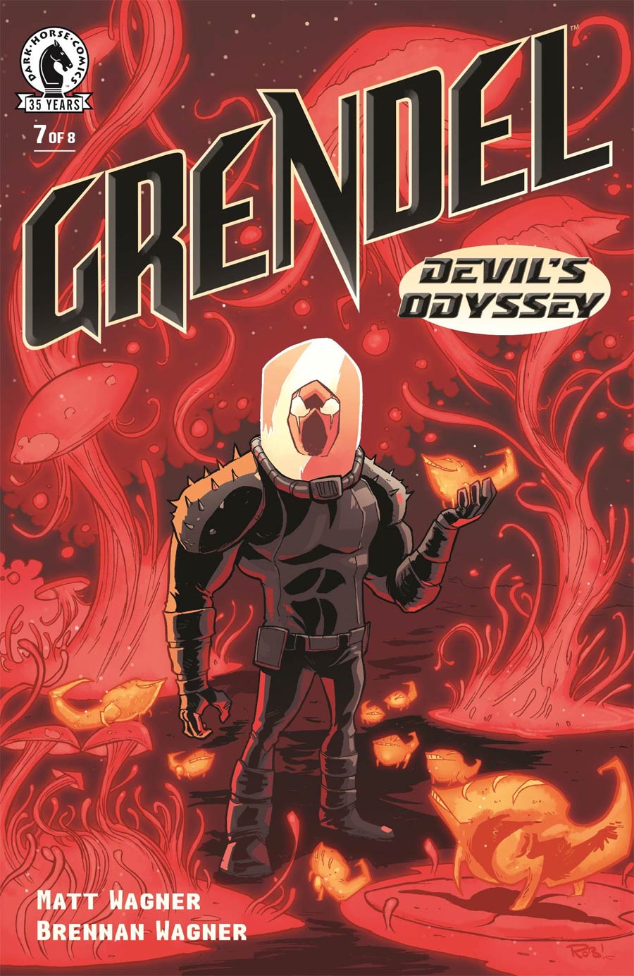 Variant cover to “Grendel: Devil’s Odyssey” #7, Rob Guillory, 2021 ...