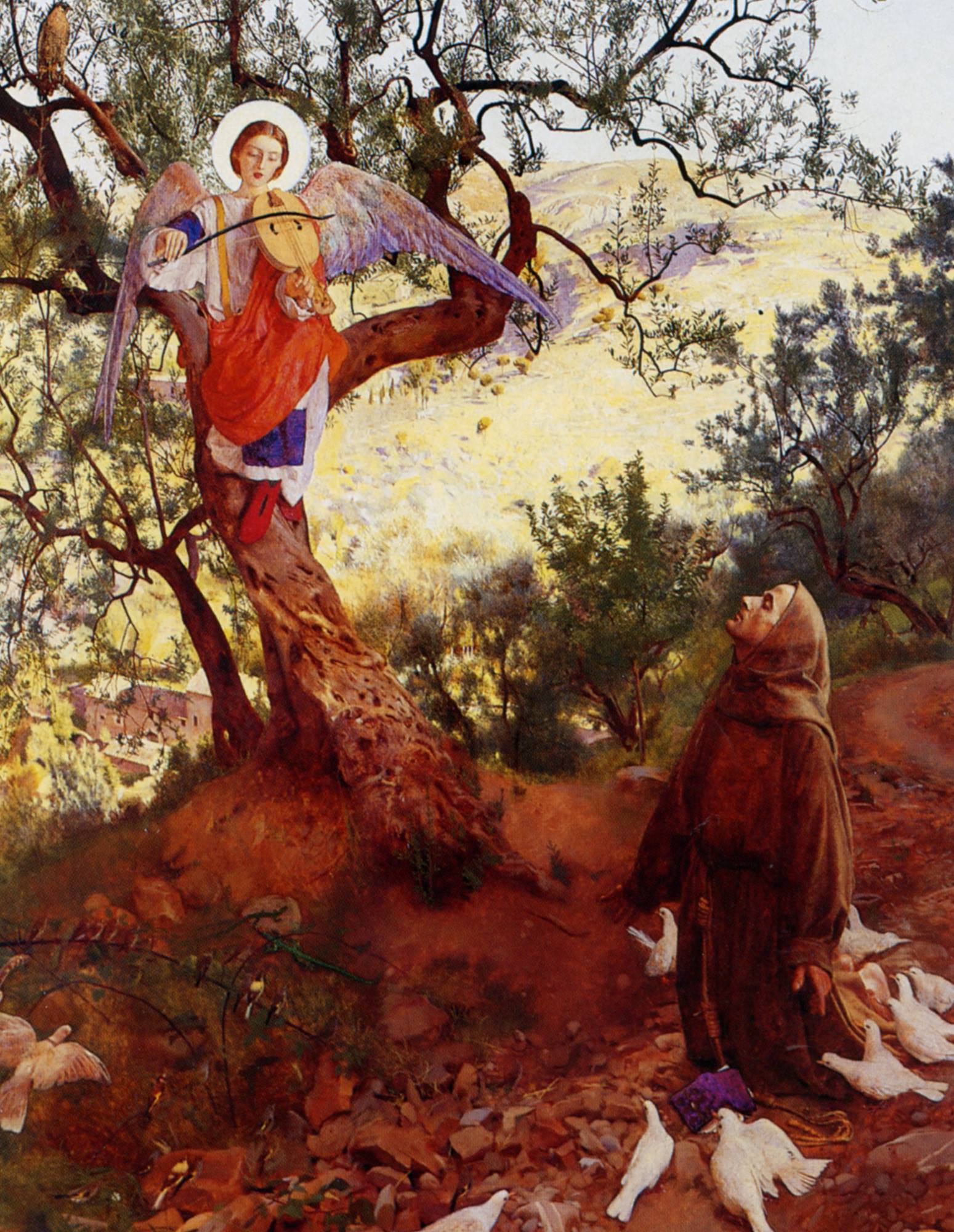 “Francis of Assisi and The Heavenly Melody,” Frank Cadogan Cowper, 1904 ...