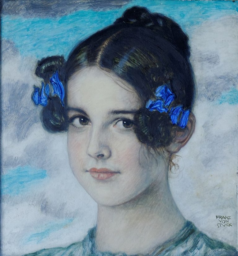 “Portrait of Mary Franziska Anna,” Franz von Stuck | Eric Robert Nolan ...